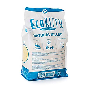 EcoKitty Clumping Cat Litter, Millet