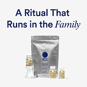 Ritual Postpartum Essentials Multivitamin with Omega-3 DHA & Choline for Lactation Support, Vitamin A, C, D3 & Zinc for Immune Function Support*, B12, Iodine, Biotin, Mint Essenced, 60 Vegan Capsules