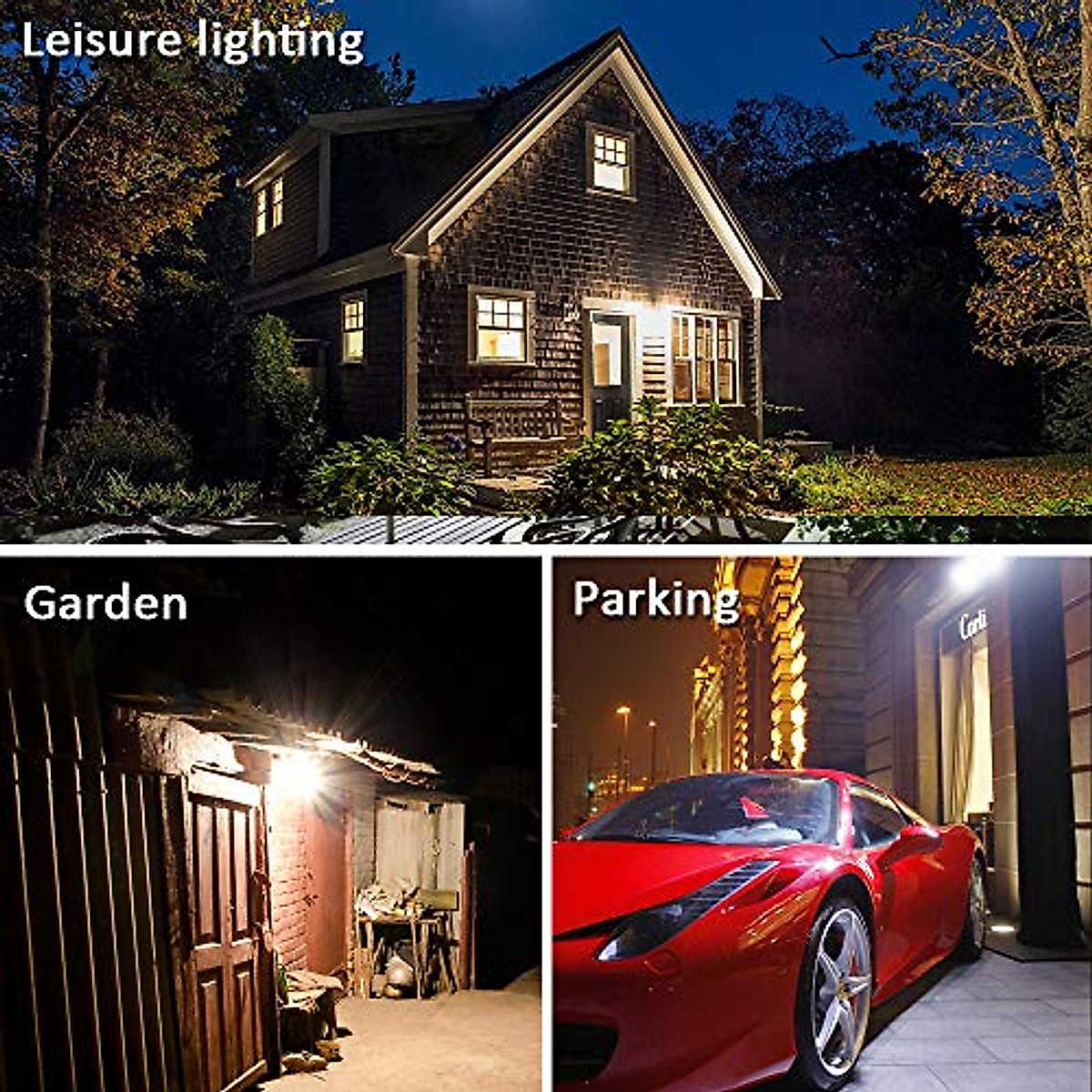 SZGMJIA LED Barn Light 50W, Dusk to Dawn Outdoor Yard Lighting with Photocell, Ultra Brightness 5000K Daylight 7500lm, 500W MH/HPS Replacement, IP65 Waterproof for Security/Farmhouse/Area Light
