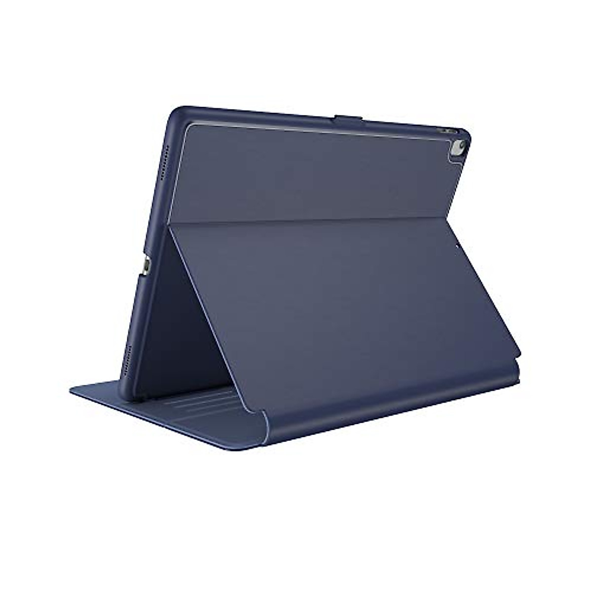 Speck Products Compatible Case for Apple iPad 9.7-inch (2017/2018, also fits 9.7-inch iPad Pro, iPad Air 2/Air), Balance FOLIO Case and Stand, Marine Blue/Twilight Blue