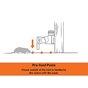 Goodnature Pre-Feed Paste, Rat and Mouse Pre-Feed Paste Pouch, Nut Butter Formula, Pet-Friendly Pest Paste, 200g