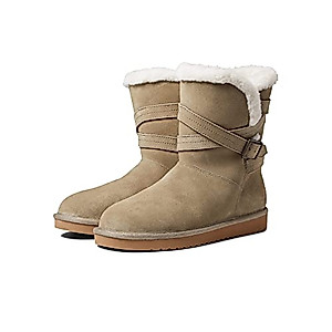 Koolaburra by UGG Women's DELENE Short Fashion Boot, Dune, 9