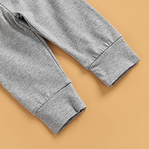 Tiacham Baby Boy Coming Home Outfit Newborn Girl New To The Crew Outfits Hospital Bodysuit Pant Set (White , 0-3 Months )