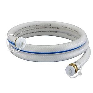 RecPro White Carded Drinking Water Hose Storage Cap | Hose Plug | 3/4 Male and Female (2 Cap)