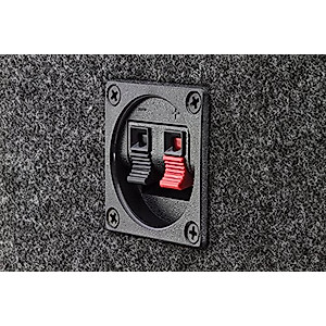 Scosche SE69KT 6x9 Single Car Speaker Enclosure with Gray Carpet