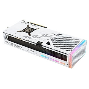 ASUS ROG Strix GeForce RTX™ 4080 White OC Edition Gaming Graphics Card (PCIe 4.0, 16GB GDDR6X, HDMI 2.1a, DisplayPort 1.4a)