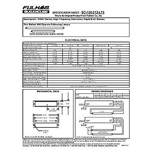 Fulham Emergency Light, FHEM12W, White