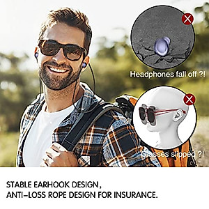 Alquar for Galaxy Buds Pro Strap, Soft Silicone Special Anti-Skid Design sport Anti Drop Eyeglasses Lanyards Accessories ONLY Compatible with Samsung Galaxy Buds Pro Earbuds Neck Rope Cord-Black