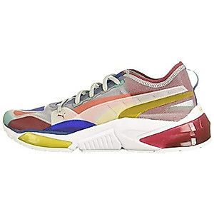 PUMA Mens LQDCELL Optic Sheer High Rise Rubarb-Sulfur Sneaker - 10