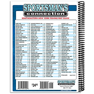 Southeastern New York Fishing Map Guide
