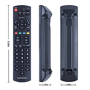 PZL N2QAYB000485 Replacement for Panasonic TV Remote Control TH-42LRU20 TC-42PX34 TC-P50X2 TC-P54S2 TH-32LRH30U TH-32LRU30 TC-P65S2 TH-32LRU20 TH-42LRU50 TH-37LRU50 TC-P50U2 TC-P58S2 TH-37LRU20