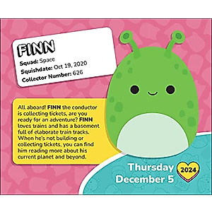 Squishmallows 2024 Day-to-Day Calendar