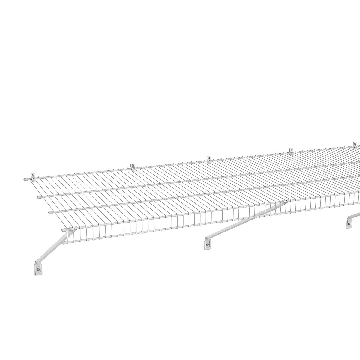 ClosetMaid 21180 20-Inch Support Brackets for Wire Shelving, 100-Pack, White