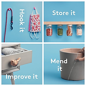 Sugru by Tesa - All Purpose Super Glue, Moldable Craft Glue for Indoor & Outdoor - Adhesive Glue for Creative Fixing, Repairing, Bonding & Personalizing - 8 Pack - Multicolor (3.5g/ea)