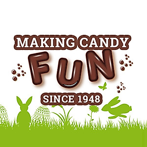 R.M. Palmer Easter Basket Mix | Double Crisp | Peanut Butter | Fudge | Bulk Bag | Individually Wrapped | Assortment of Easter Candy Treats (2 lbs)