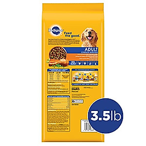 PEDIGREE Complete Nutrition Adult Dry Dog Food Roasted Chicken, Rice & Vegetable Flavor Dog Kibble, 3.5 lb. Bag