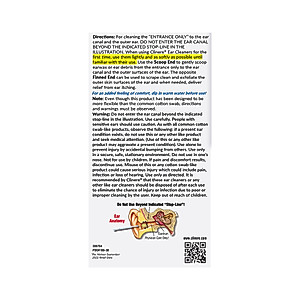 Clinere® Ear Cleaners Club Value Pack, 36 Count Earwax Remover Tool Safely and Gently Cleaning Ear Canal at Home, Itch Relief, Ear Wax Buildup, Works Instantly