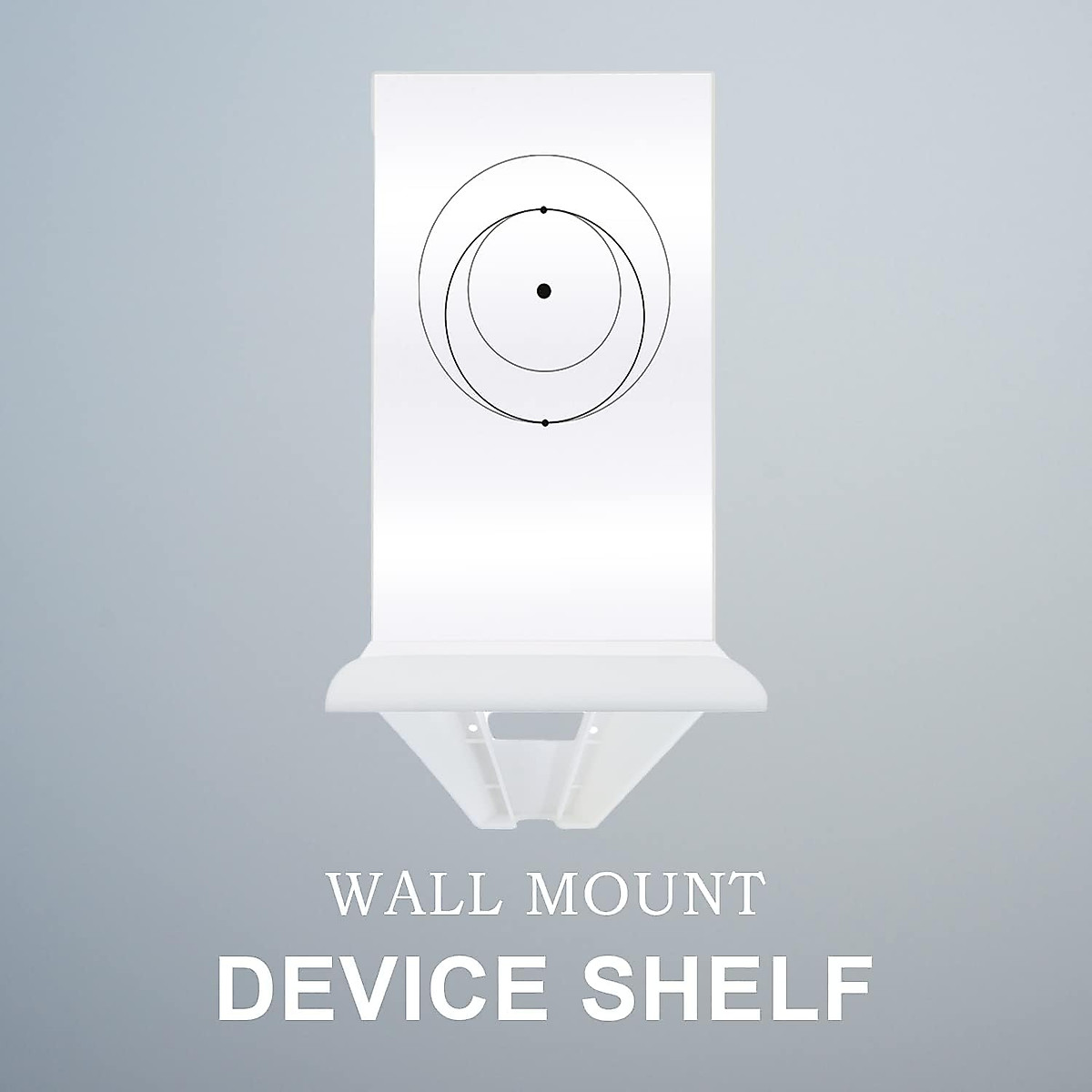 BULIHAN Wall Mount Router Shelf for Starlink Gen 2, Easy Installation, Space Saving, No Messy Wire and Strong Support