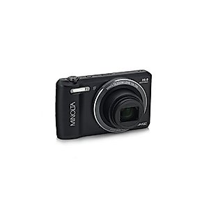 Minolta 20 Mega Pixels Wifi Digital Camera with 12x Optical Zoom & HD Video with 2.7-Inch LCD, Black (MN12Z-BK)
