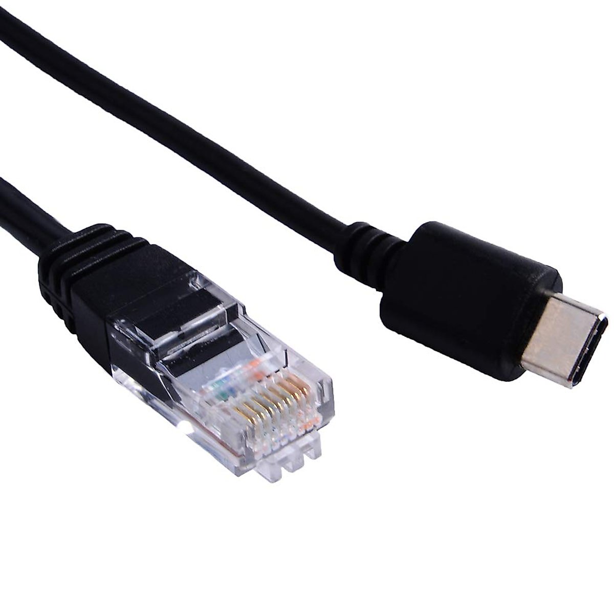 GeeekPi 2PCS Gigabit USB-C PoE Splitter 48V to 5V IEEE802.3af Power Over Ethernet for Raspberry Pi,Tablets, Dropcam(48V to 5V 2.4A)