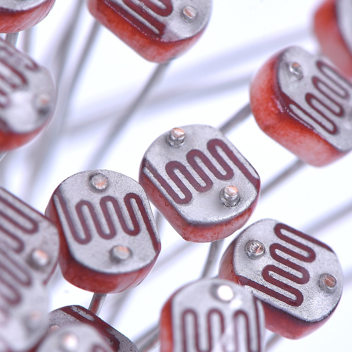 EBOOT 30 Pieces Photoresistor Photo Light Sensitive Resistor Light Dependent Resistor 5 mm (5539)