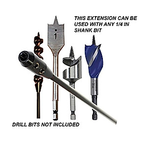 Eagle Tool US Installer Bit and Drill Bit Extension, 52-INCH - ETHX25052 (Replaces ETHX25054)