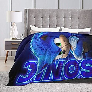 Ultra Soft Lightweight Flannel Fleece Air Conditioner Blanket for Bed Couch Living Room Throw Blanket 50"X40"