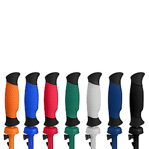 The Paramount Vented Large 64 inch Windproof Automatic Open Double Canopy Golf Umbrella for Rain, Wind and Sun, Strong & Lightweight Oversized Umbrella with Wind Vent for Men & Women, Orange/White