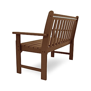 POLYWOOD GNB48TE Vineyard 48" Bench, Teak