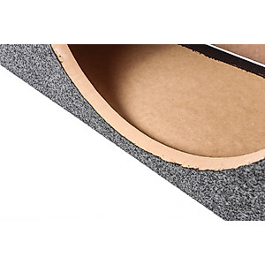 QPower 15 Inch Heavy Duty Single Vented Carpet Covered Durable Car Audio Extra Large Vehicle Subwoofer Enclosure Woofer Box, Charcoal Gray