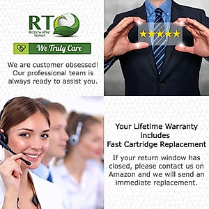 RT MICR Compatible Replacement for 58A CF258A 258A OEM Modified Toner | Laser Pro M404n M404dn M404dw MFP M428fdw M428fdn M428dw M404 M428 | 58X CF258X Check Printer Cartridge