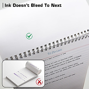 To Do List Notepad Daily Planner Notepad 60 Tear Papers with Checklist, 8 x 11 Inch Work Personal Writing Pad. 2 -pack