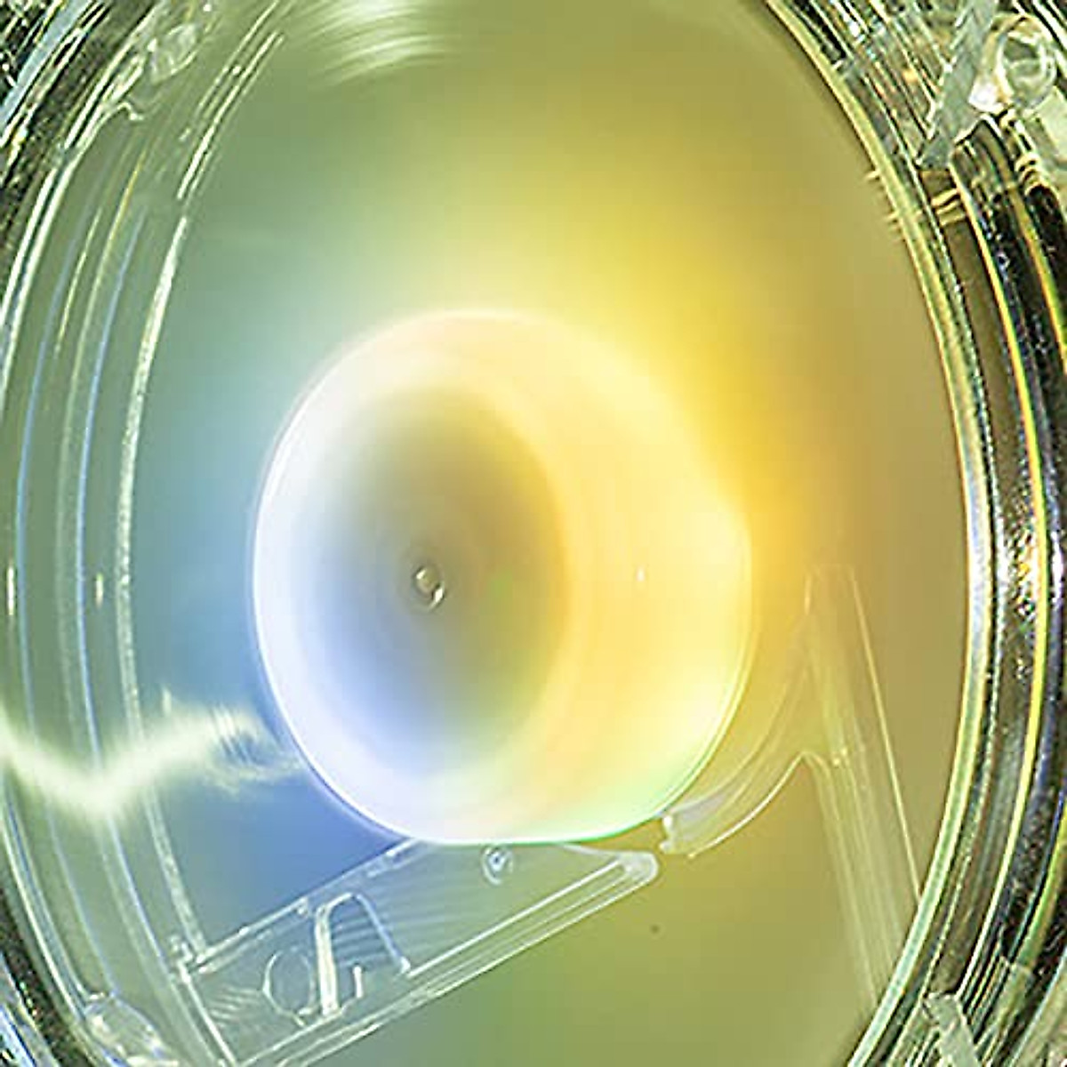 OCUhome 120mm RGB LED Fan, Noiseless Heat Sink Powerful Cool LED Light Computer Case Fast Cooling Fan for Desktop Red