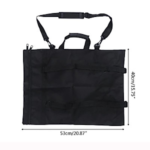 LUKEO Canvas A3 Art Painting Drawing Board Bag Carry Case for Sketching Tools Artist Art Supplies Travel Portable Art School Supplies