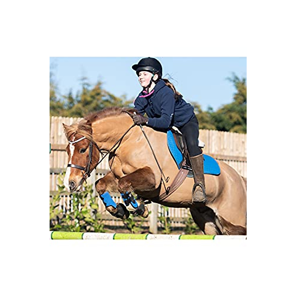 Equilibrium New Tri-Zone All Sports Tendon Boot X Large Royal Blue