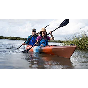 Wilderness Systems Pamlico 145 | Sit Inside Recreational Kayak | Tandem Kayak | 14' 6" | Red