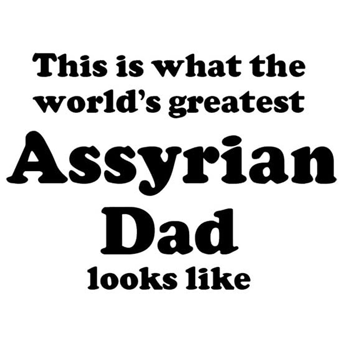 CafePress Assyrian Dad Looks Like Mug Ceramic Coffee Mug, Tea Cup 11 oz