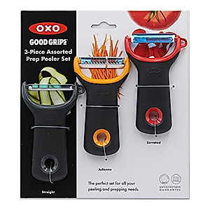 OXO Good Grips 3 Piece Assorted Prep Y-Peeler Set
