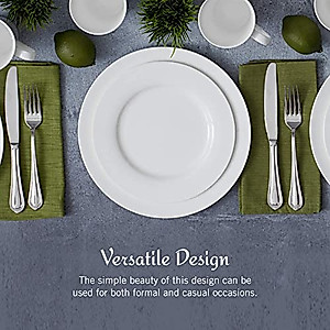 Mikasa 5225580 40 Piece Delray Bone China Dinnerware Set