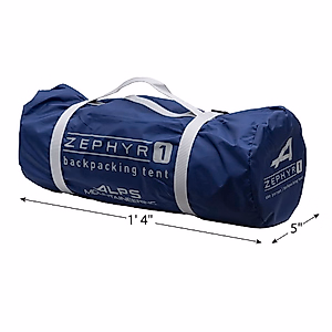 ALPS Mountaineering Zephyr 1-Person Tent - Gray/Navy