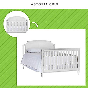 Full-Size Conversion Kit Bed Rails for Suite Bebe Cribs | Multiple Finishes Available (White)