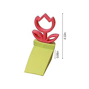 WAYUTO Cute Door Stopper Flower Decorative Silicone Door Stop Novelty Funny Door Stops Rubber Door Stop Wedge for Home Office Bedroom Doorstop Cute Gifts for Women Girls