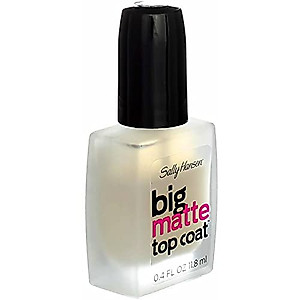 Sally Hansen Big Matte Top Coat, 0.4 Fl Oz (Pack of 1)