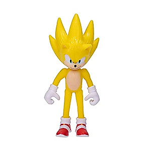 Sonic the Hedgehog 2 Movie Giant Eggman with Super Sonic 2.5" Action Figure Battle Playset