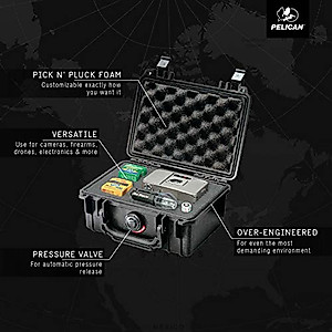 Pelican 1120 Case With Foam (Black)