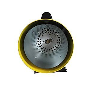 Hiland BGA1601-40k HIL-SHOP-LP40 Propane 40,000 BTU Forced Air Warehouse/Shop Heater w/Stand, Yellow