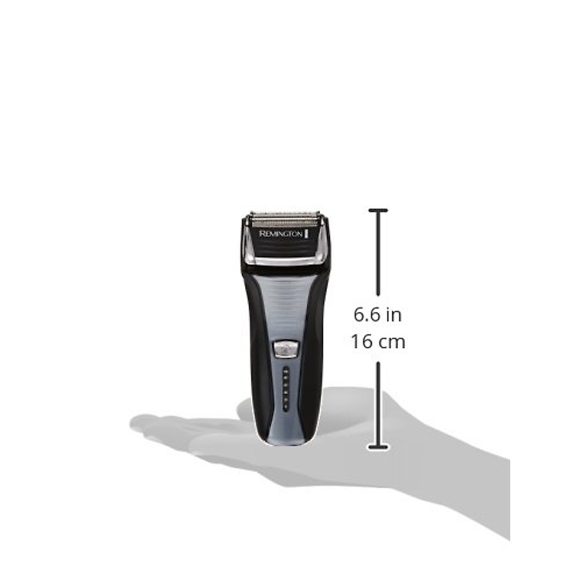 Remington Foil Shaver, Electric Razor for Men, Cordless Rechargeable with Pop Up Trimmer, Pivot & FlexFoil Technology, Lightweight Handheld Design, Black