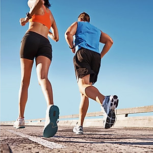 Irisbear Ankle Socks for Women Running Athletic Low Cut Tab Socks Sports No Show Socks 6-Pairs White/Black/Gray