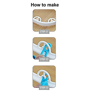 MONSTA Living Laundry Drying Rack Dry Clothes Hanger with 24 Clips - Compact Portable Outdoor Indoor Clothesline Replacement to Dry Clothing with Clips (Hanger with 24 Clips)