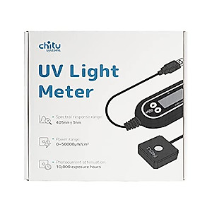 Chitu Systems Digital UV Light Meter Tool for 405nm Standard Photopolymer LCD/DLP/SLA Resin 3D Printers